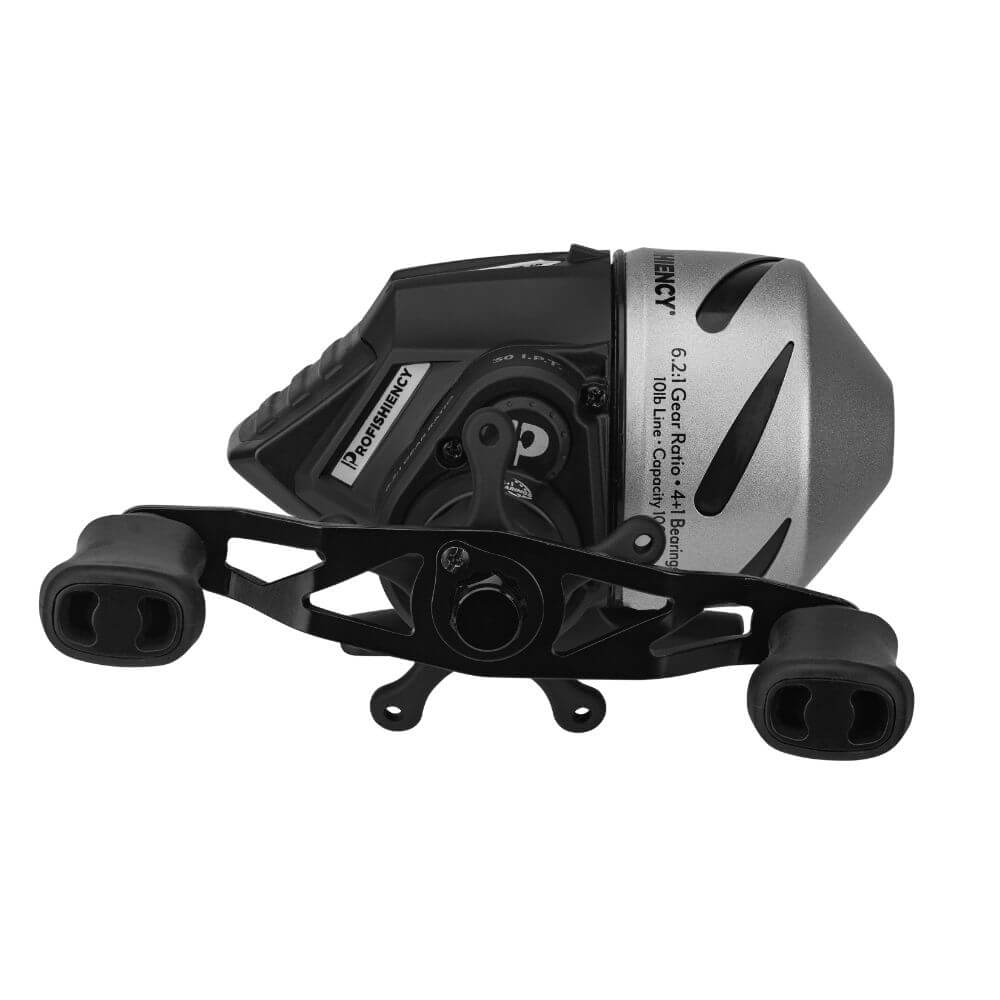 Sniper Spincast Reel Black/Silver - Clam Pack – Profishiency